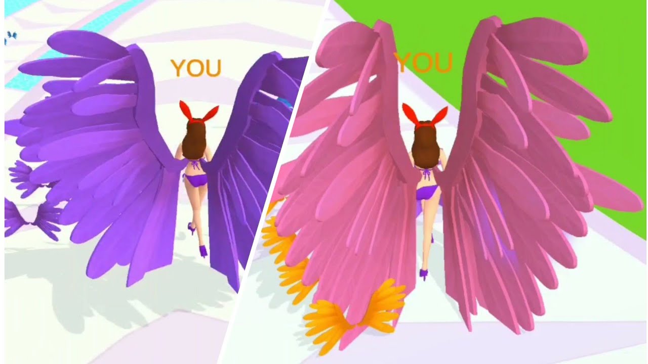 ANGEL RUNNING All Levels Gameplay android ios - YouTube