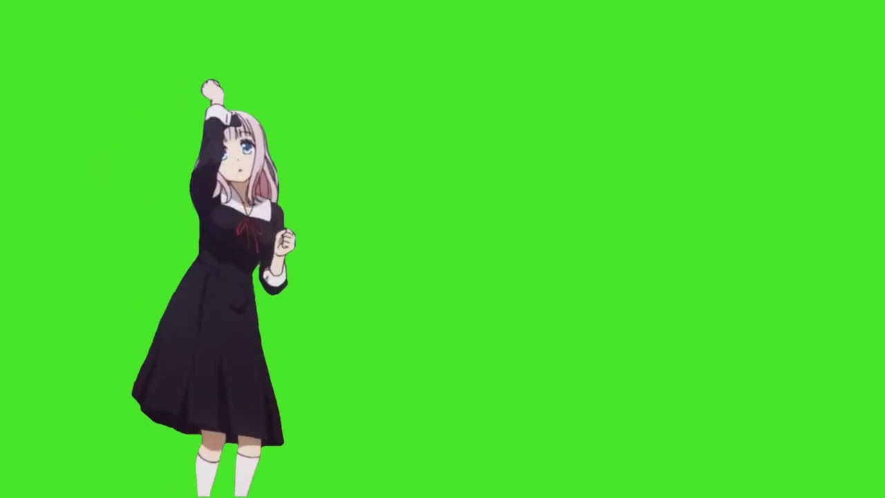Chika dance green screen HD - YouTube