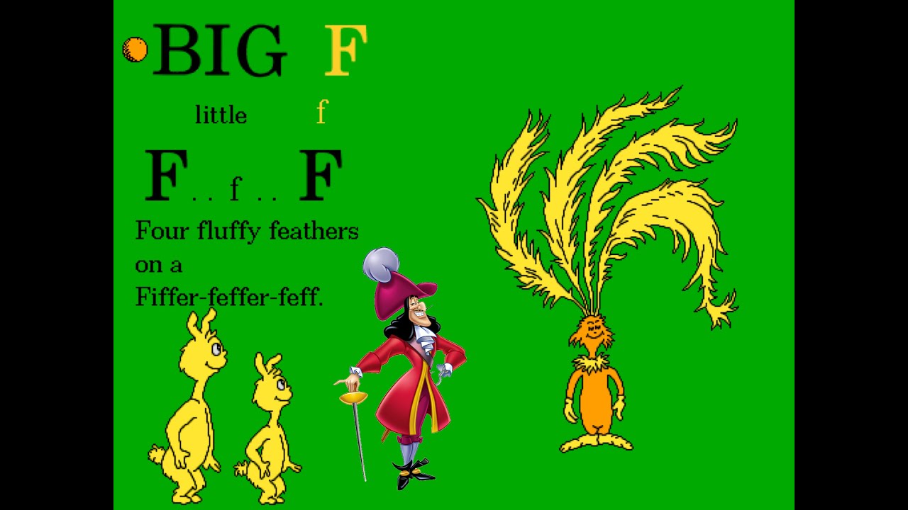 Letter F - Fiffer-feffer-feff with Four Fluffy Feathers 🪶 - YouTube