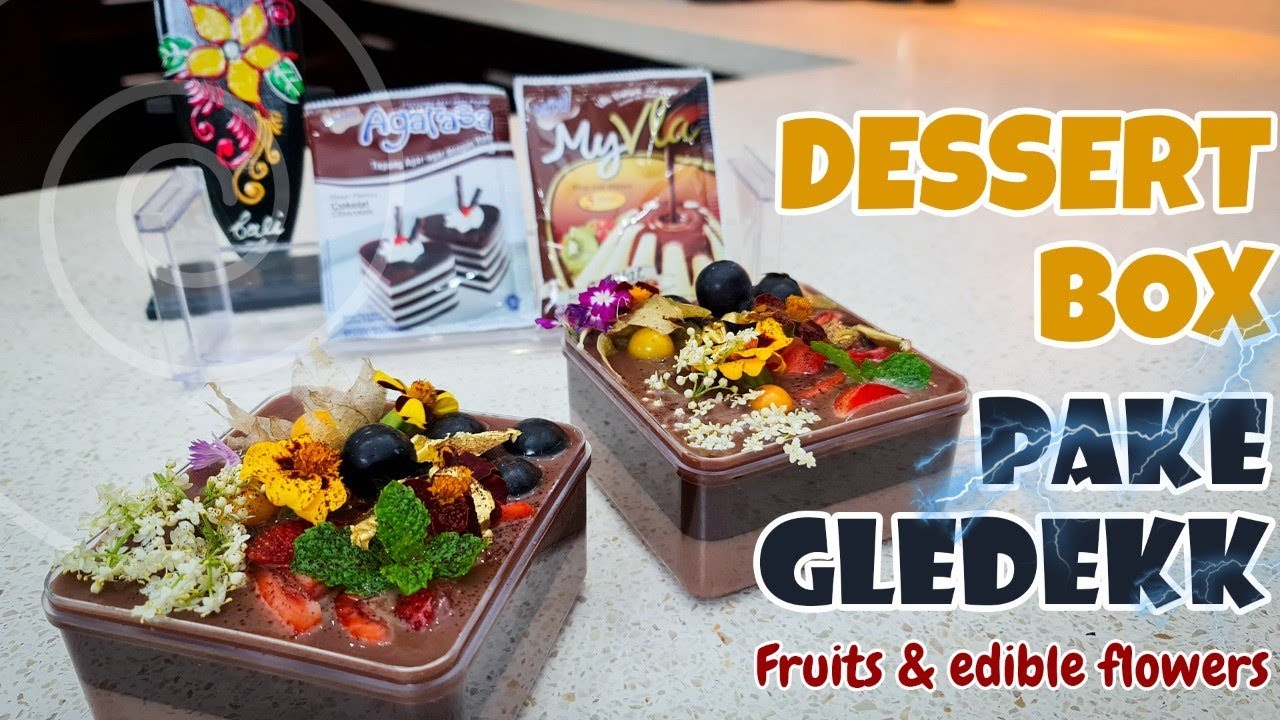 DESSERT BOX CAMPUR GLEDEX - YouTube