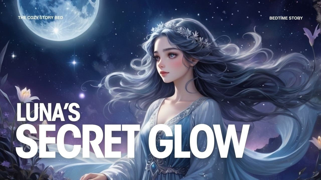 Bedtime Story - Luna’s Secret Glow | Dark Screen - YouTube