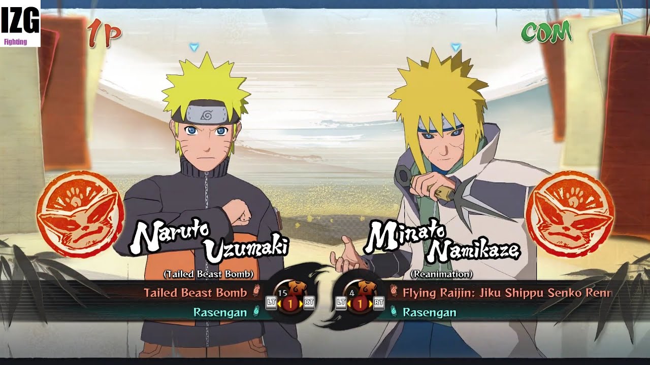 Naruto Shippuden Ultimate Ninja Storm 4 - Naruto Vs Minato (Reanimation ...