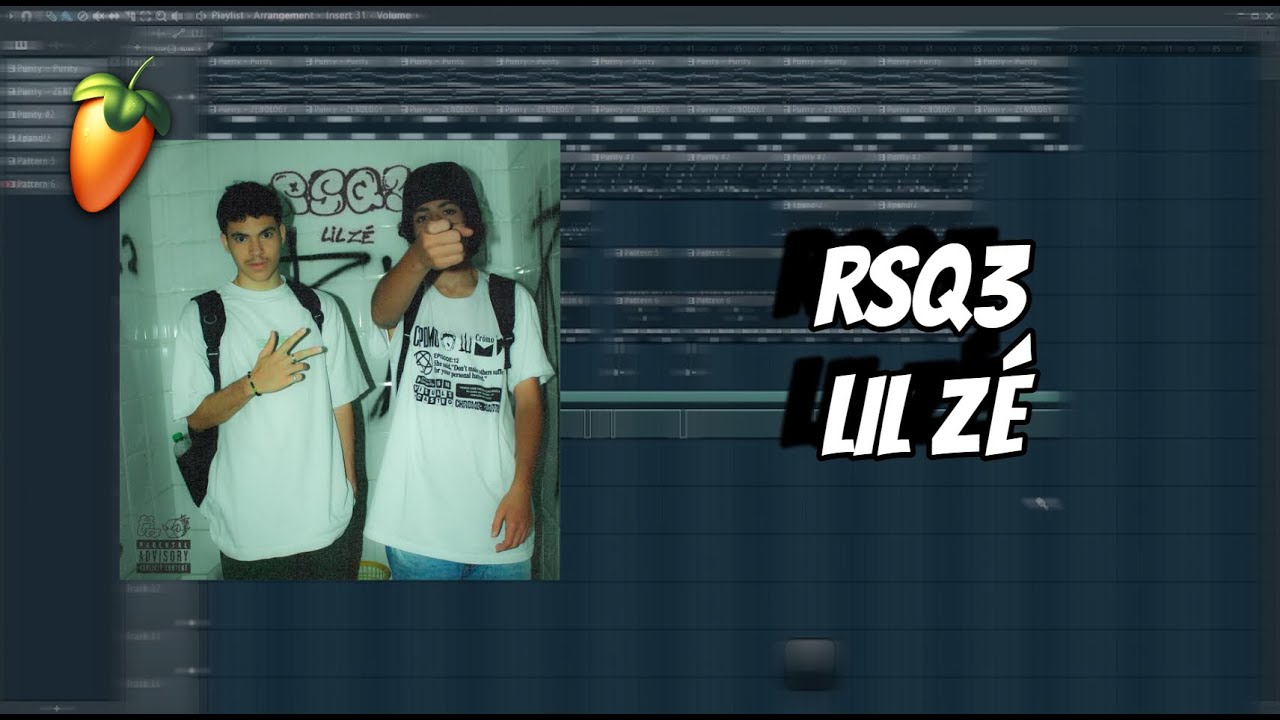 Como foi feito o beat de “RSQ3” (Lil Zé) |FL STUDIO INSTRUMENTAL REMAKE ...