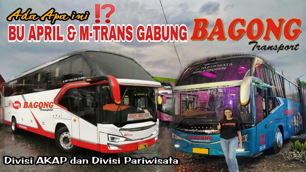 PERNYATAAN RESMI BU APRIL‼️PO. M-TRANS RESMI JADI DIVISI AKAP PO.BAGONG ...