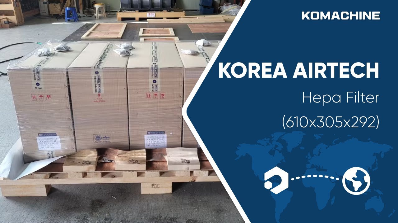 KOREA AIRTECH / Hepa Filter (610*305*292) / INV-02123 - YouTube