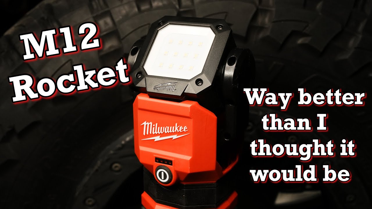 Milwaukee M12 Rocket Light - YouTube