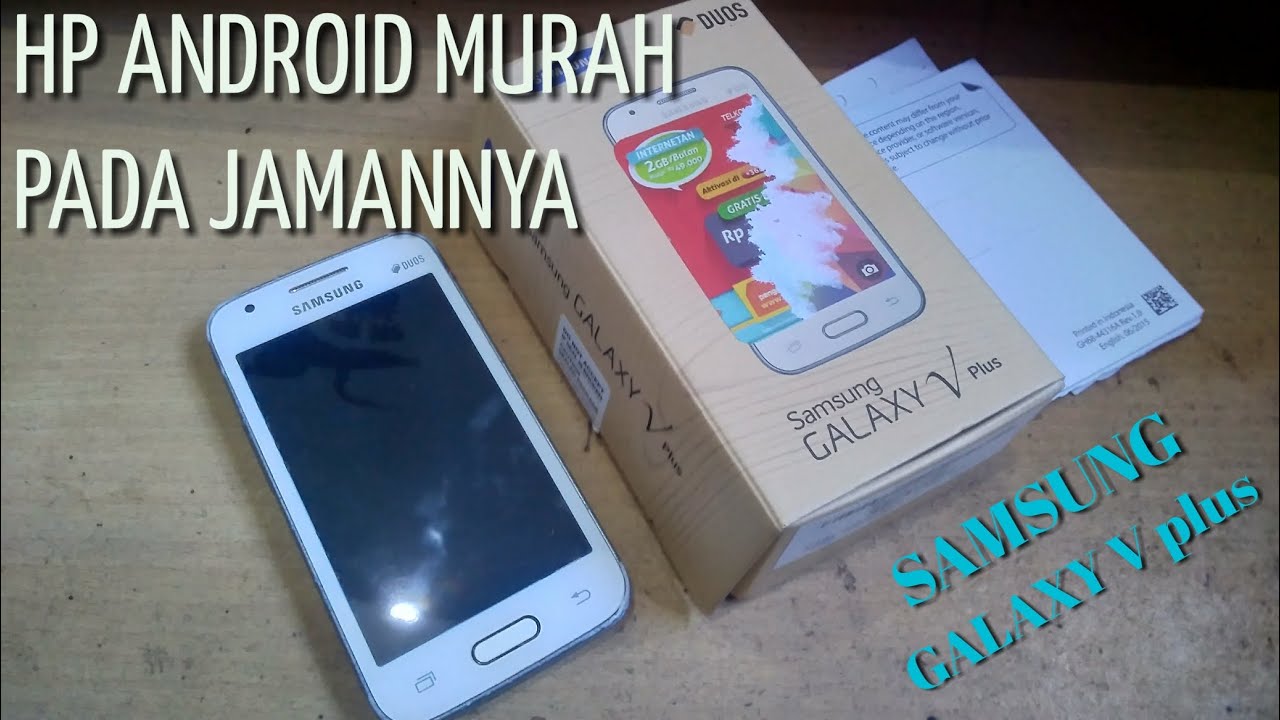 Review Samsung galaxy v plus - YouTube