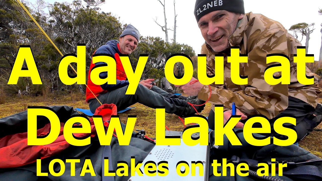 A day out at Dew Lakes - Lakes on the air - YouTube