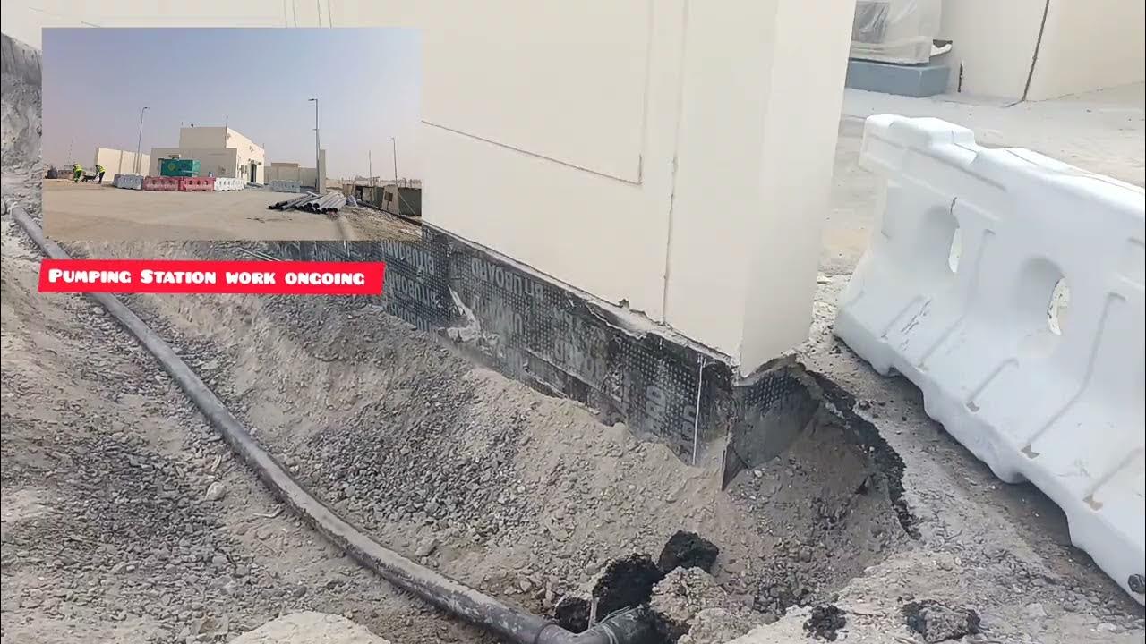 Pumping Station work ongoing - YouTube