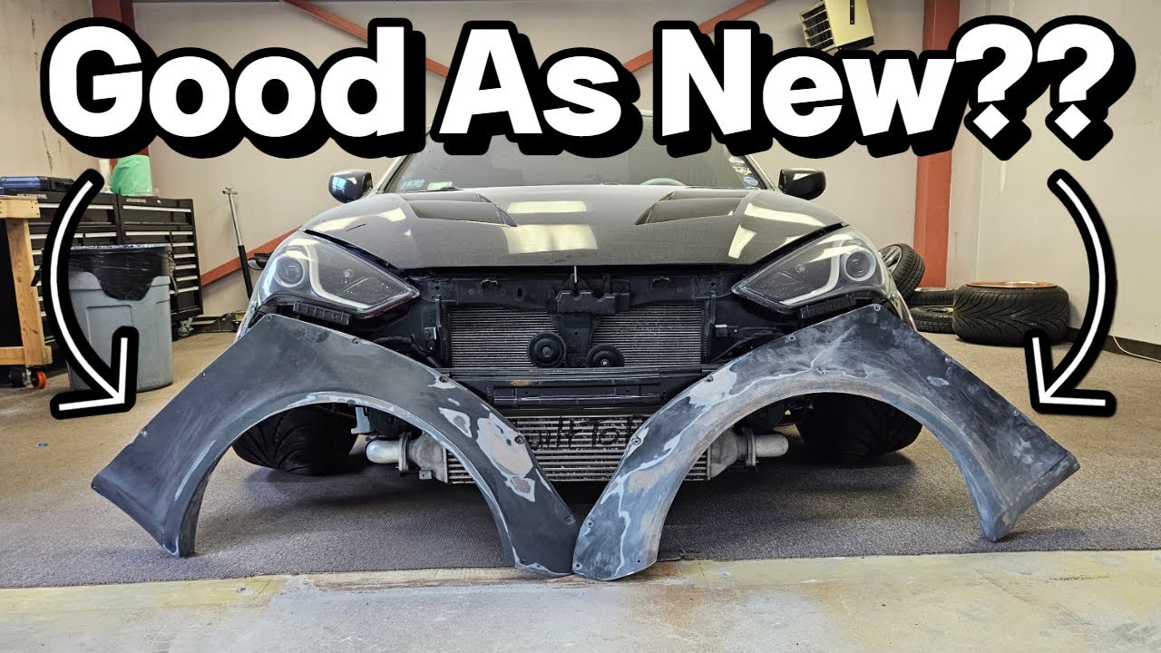 How Much Damage Did I Do To My Fender Flares Over Four Years!? - YouTube