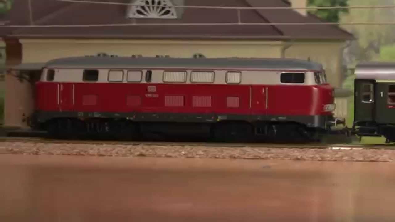 Baureihe V160 Roco ( V 160 003 DB ) 2/4 - YouTube