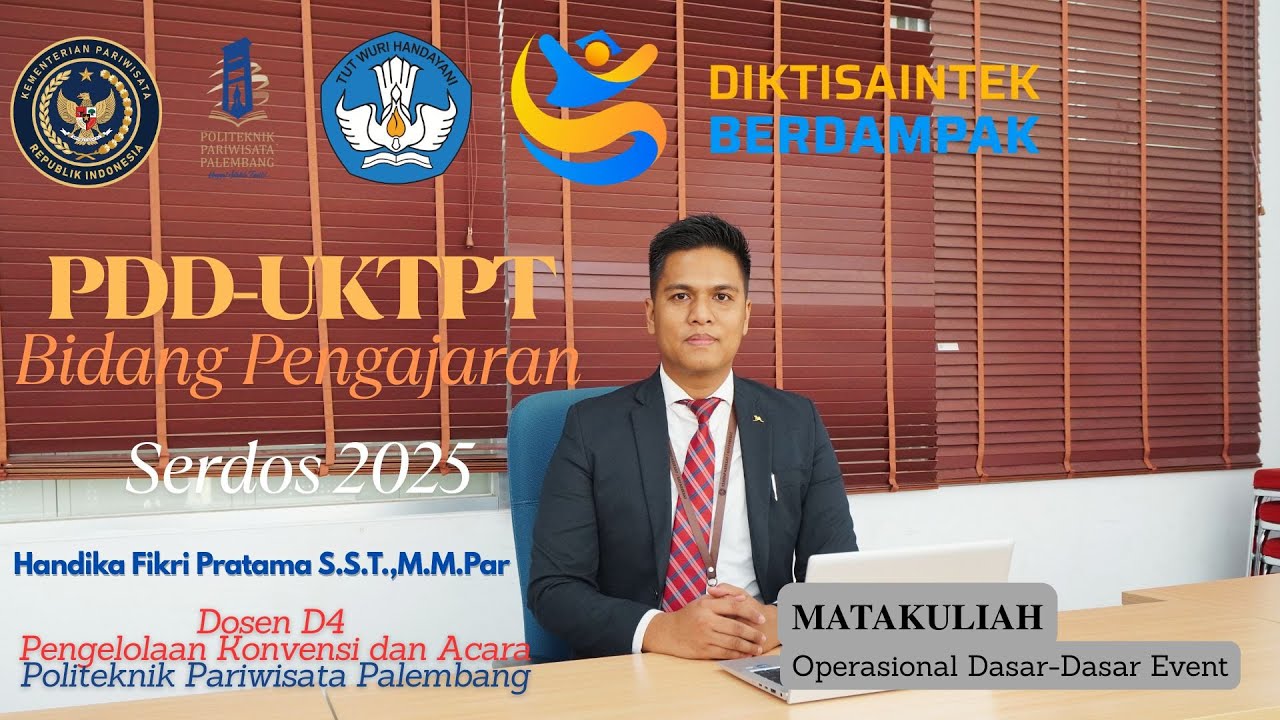 PDD-UKTPT Bidang Pengajaran | Serdos 2025 | Handika Fikri Pratama S.S.T.,M.M.Par - YouTube