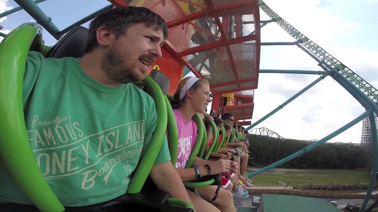 Zumanjaro Drop of Doom - Six Flags Great Adventure - On Ride POV ...