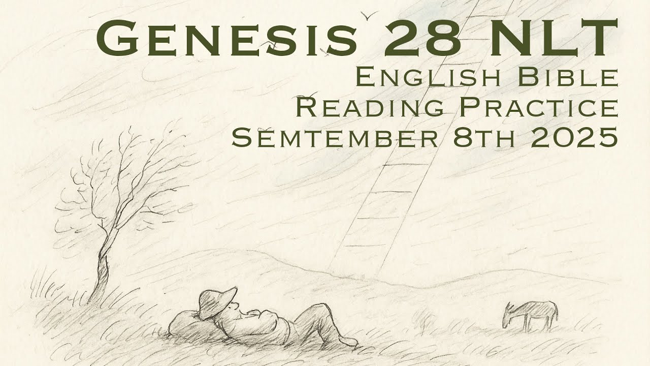 Genesis 28 | English Bible Reading Practice - YouTube