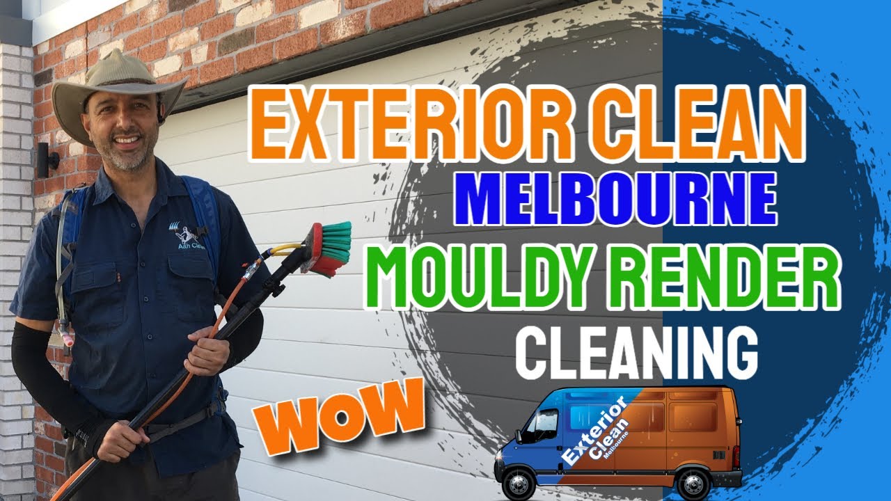 Residential House Wash Mould Mildew Render Soft Wash - Exterior Clean ...