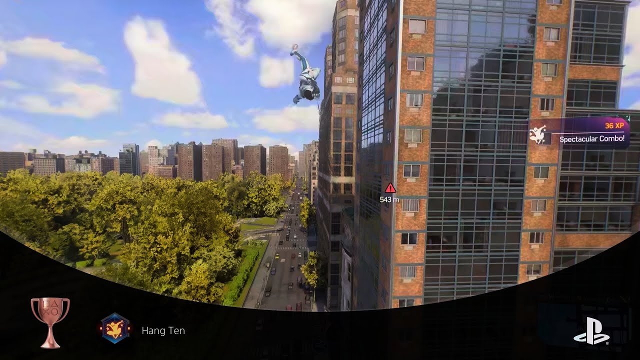Marvel's Spider Man 2 Hang Ten Trophy - YouTube