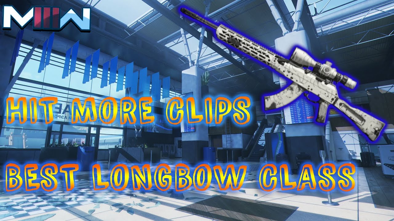 BEST MW3 LONGBOW CLASS SETUP (10V10 MOSHPIT) - YouTube