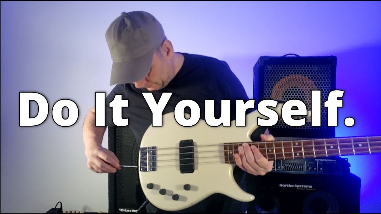 Adjust the intonation of your guitar or bass easily yourself! - YouTube