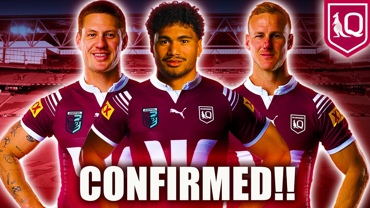 State of Origin | Official 2025 Queensland Maroons Game 1 Line-Up - YouTube
