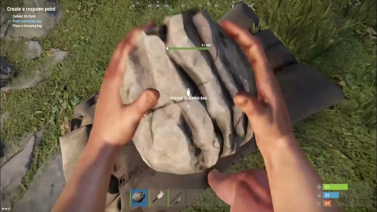 playing rust(PART 1) - YouTube