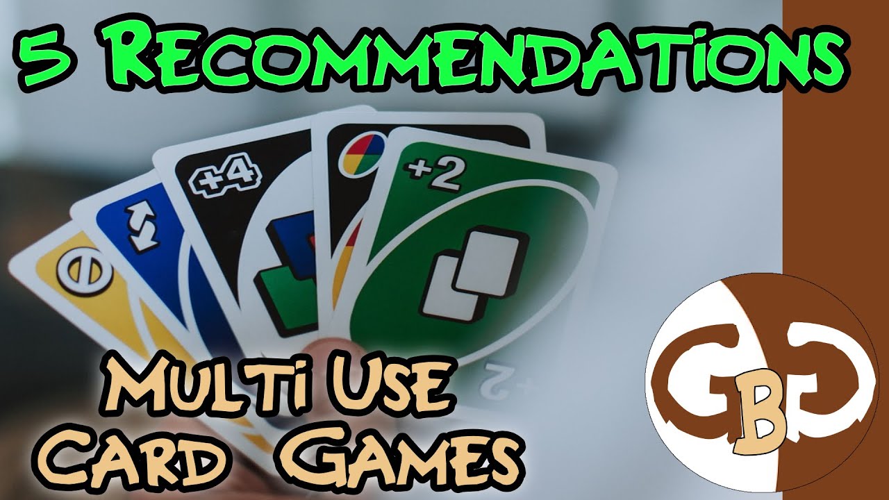 5 of My Favorite Multi-Use Card Games - YouTube