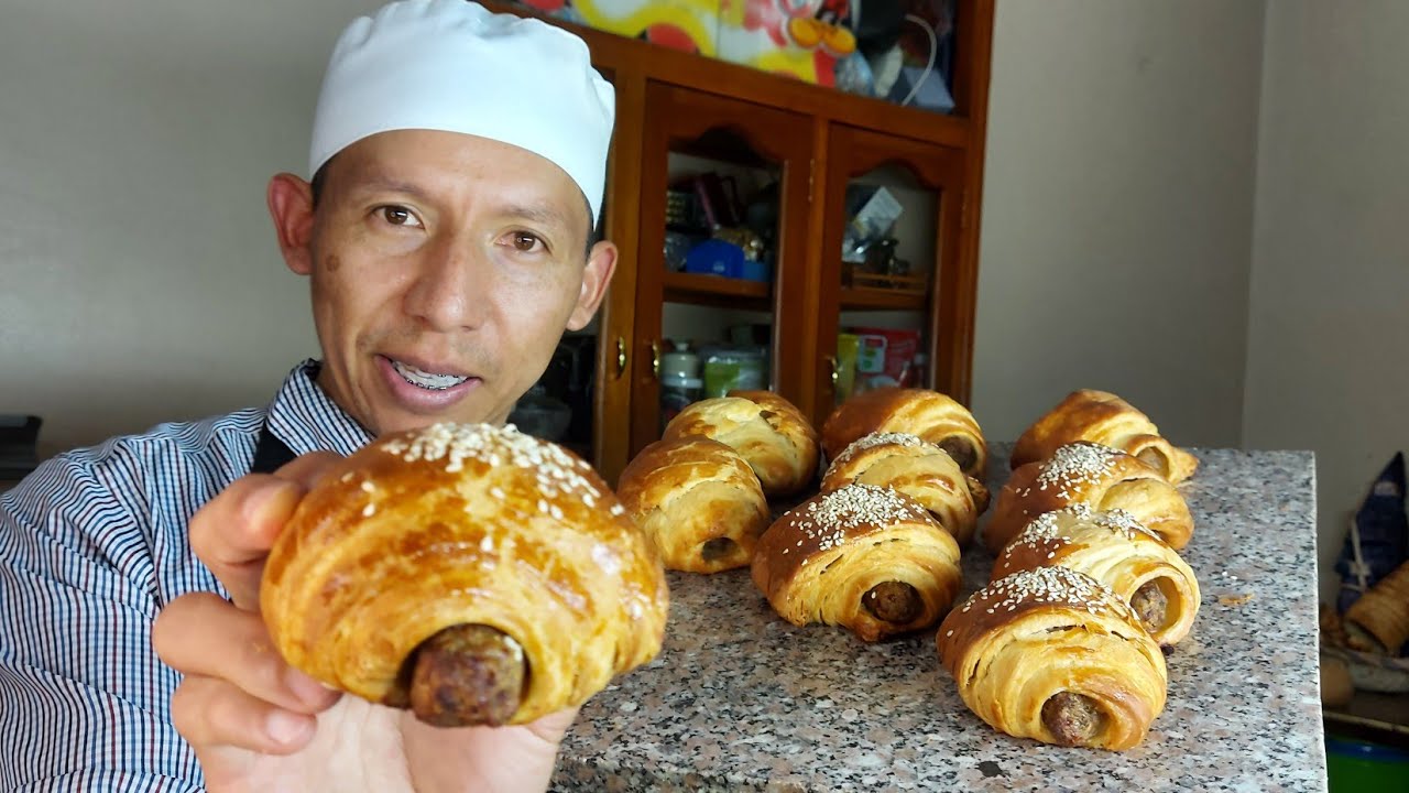 Delicioso Pan Enrollado muy fácil relleno con carne ( con el toque de ...