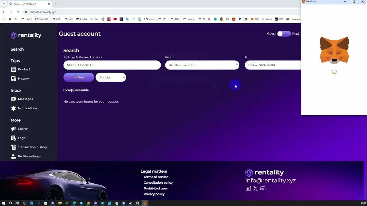 Rentality Privy -Account Abstraction - YouTube