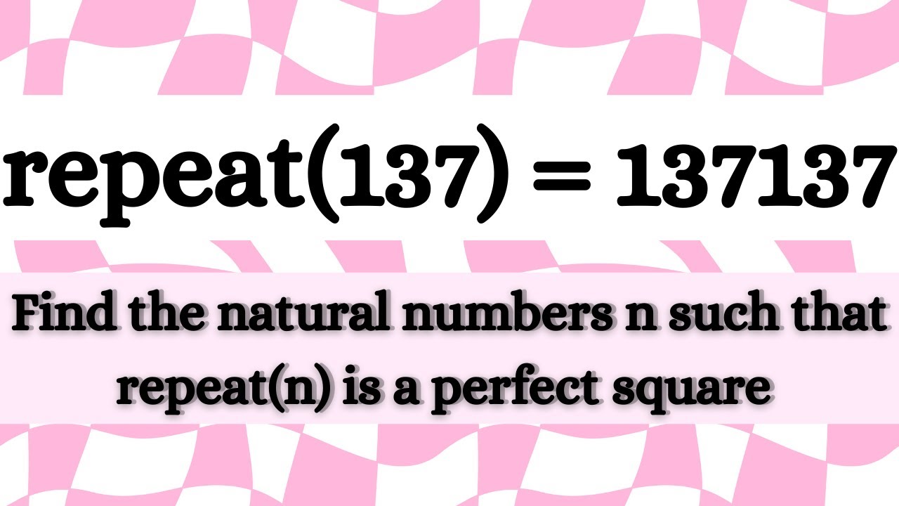 A Nice Number Puzzle From The 2001 Bangladesh Math Olympiad YouTube a-nice-number-puzzle-from-the-2001-bangladesh-math-olympiad-youtube