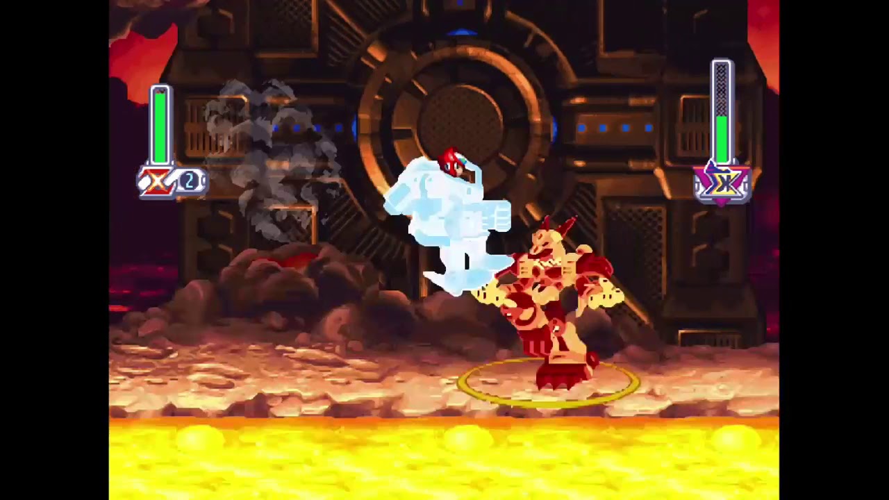 Let's Play Mega Man X4 #4 The Betrayal Of Magma Dragoon - YouTube