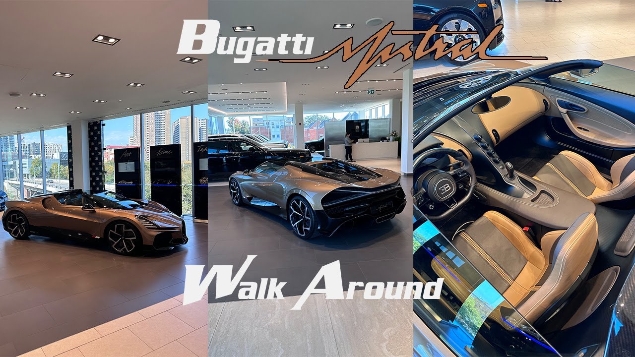 PIcking up Rolls Royce Ghost + Bugatti Mistral Walk Around! - YouTube