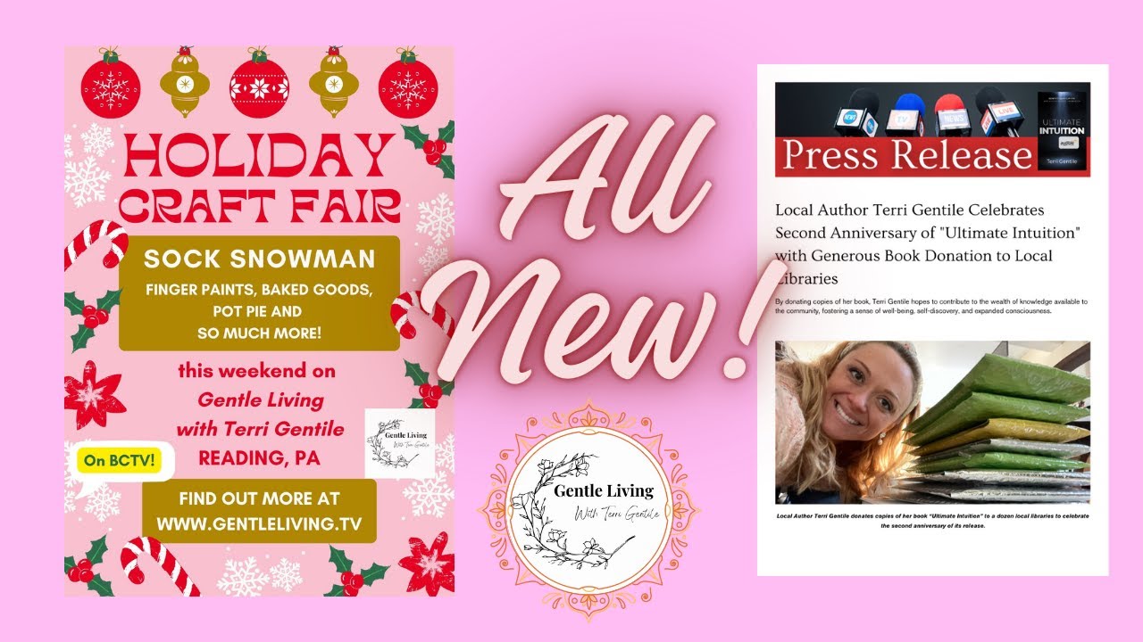 A Holiday Craft Fair with Terri & Her Family | Gentle Living with Terri ...