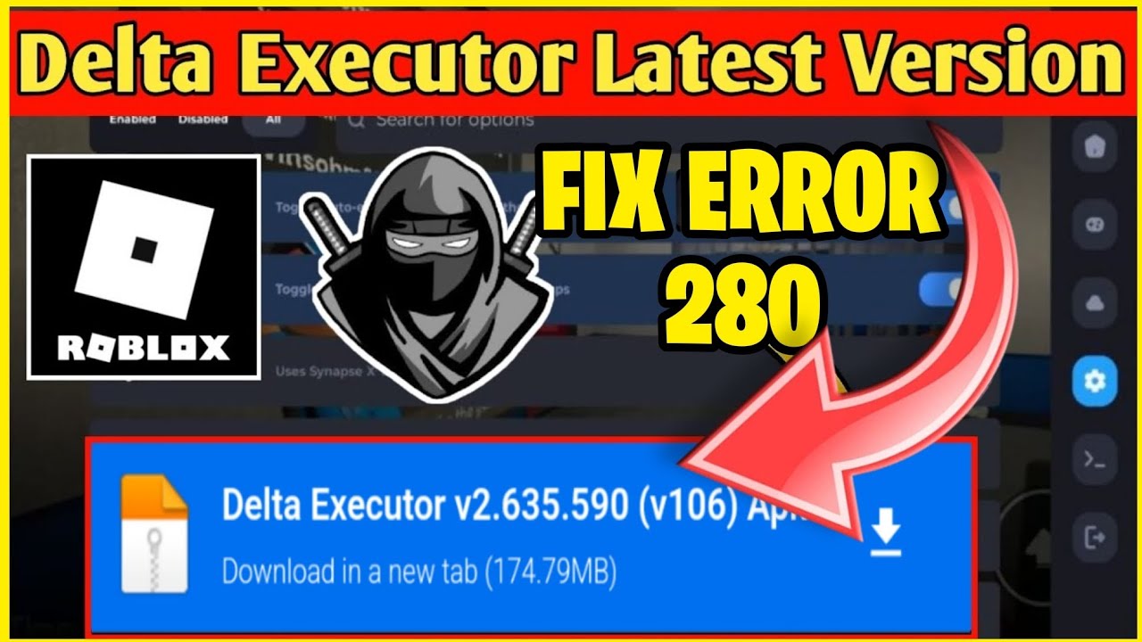 NewUpdate Delta Executor v635.590 (v106) Android (New Version) | Best ...