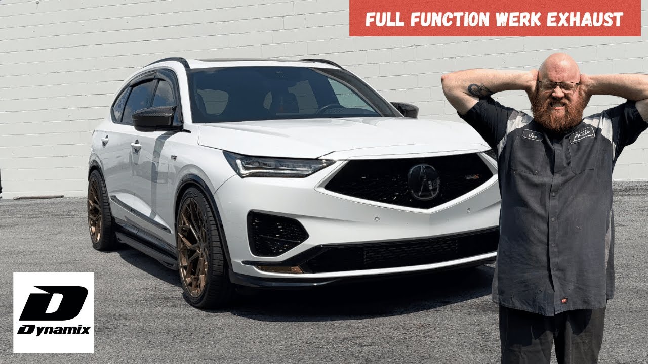2023 Acura MDX Type S Full Function Werk Exhaust - YouTube