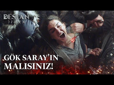 Akkız'ın tenine damga dağladılar! - Destan 4. Bölüm