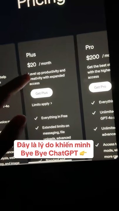 Lý do khiến mình bye bye ChatGPT #congnghe #tech #chatgpt #aitools #laptrinh #aigenerated # ...