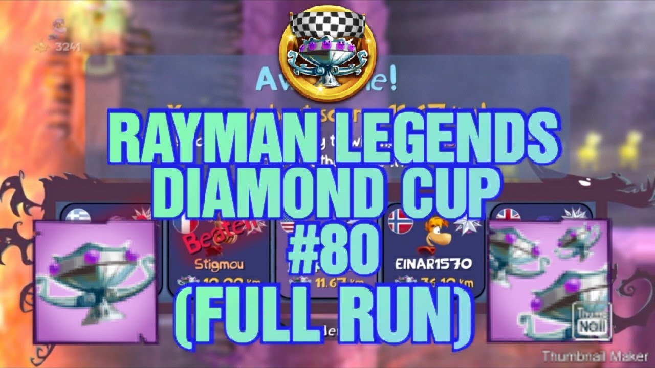 (RAYMAN LEGENDS CHALLENGES) MURPHY DISTANCE #3 (11.67KM) (FULL RUN ...