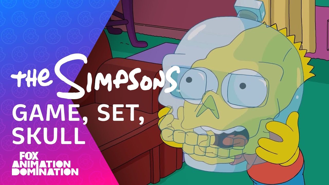 Game, Set, Skull | Season 32 Ep. 22 | The Simpsons - YouTube