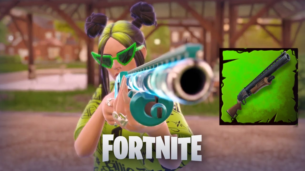 Green Weapons Challenge ONLY In Fortnite Battle Royal - YouTube