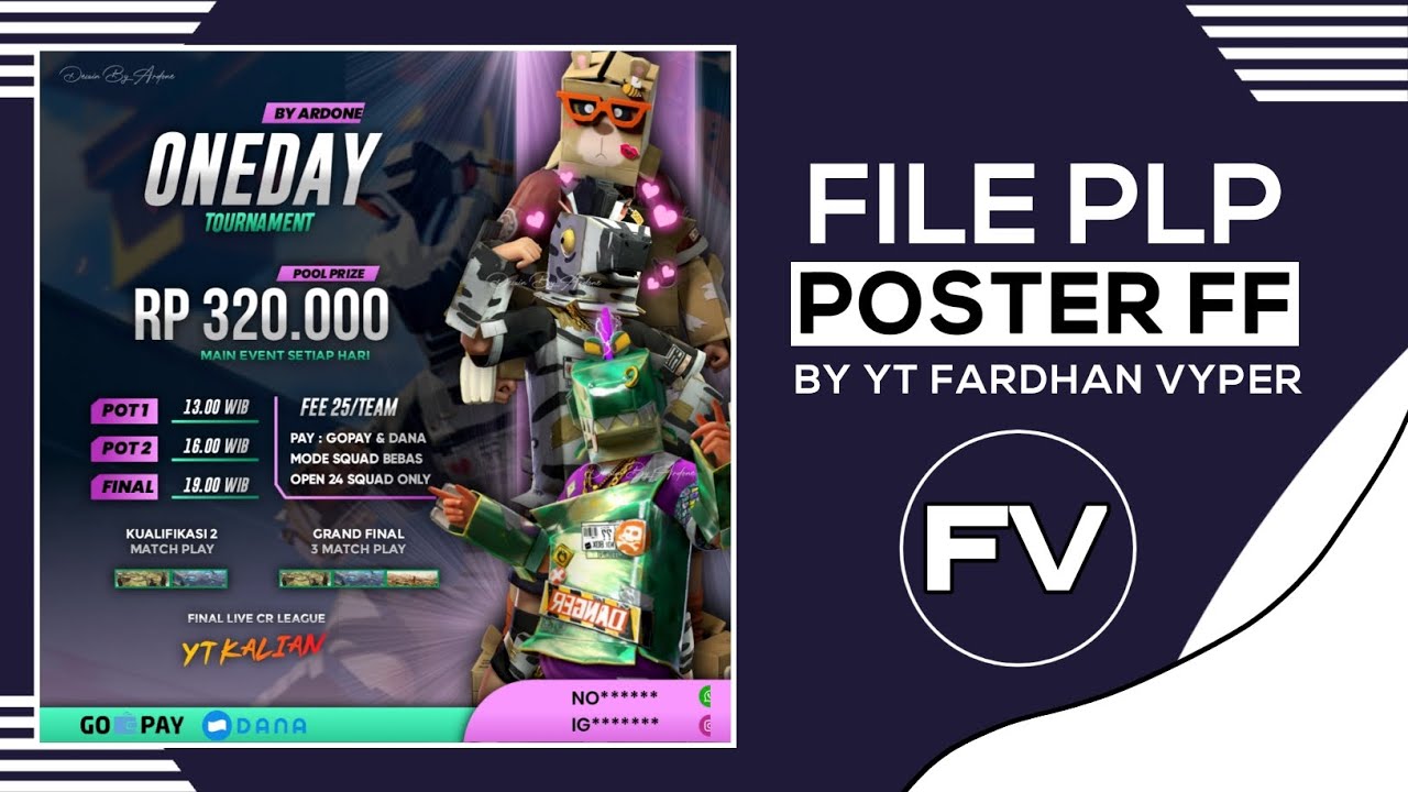 File plp poster turnamen ff no password - YouTube