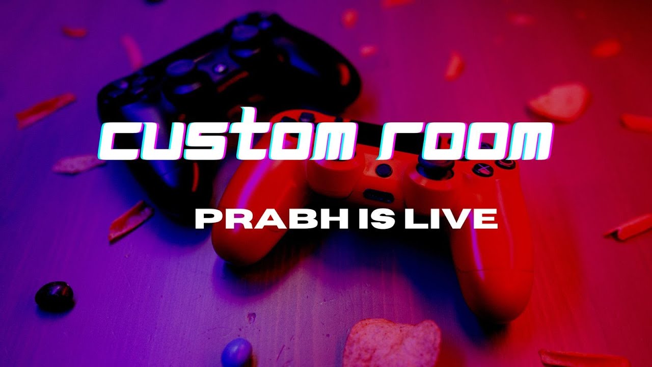 CUSTOM ROOM PRABHI IS LIVE HERE #bgmi #gaming #stream - YouTube