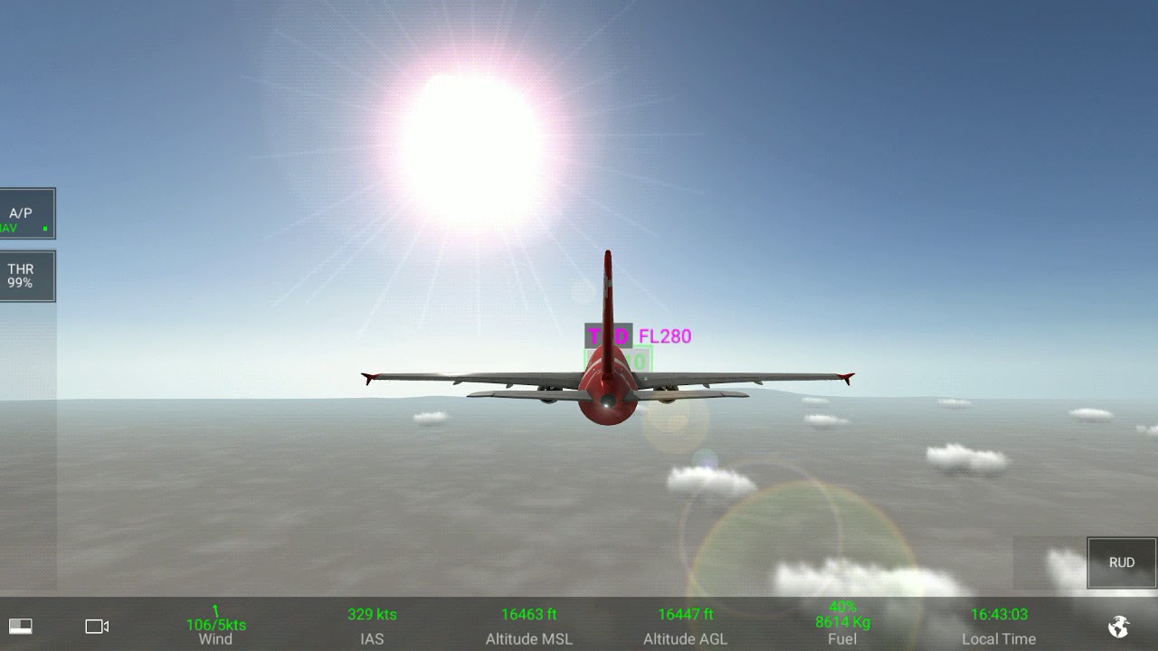 RFS mobile | DPS - SUB with QZ A320-200 Full Flight - YouTube