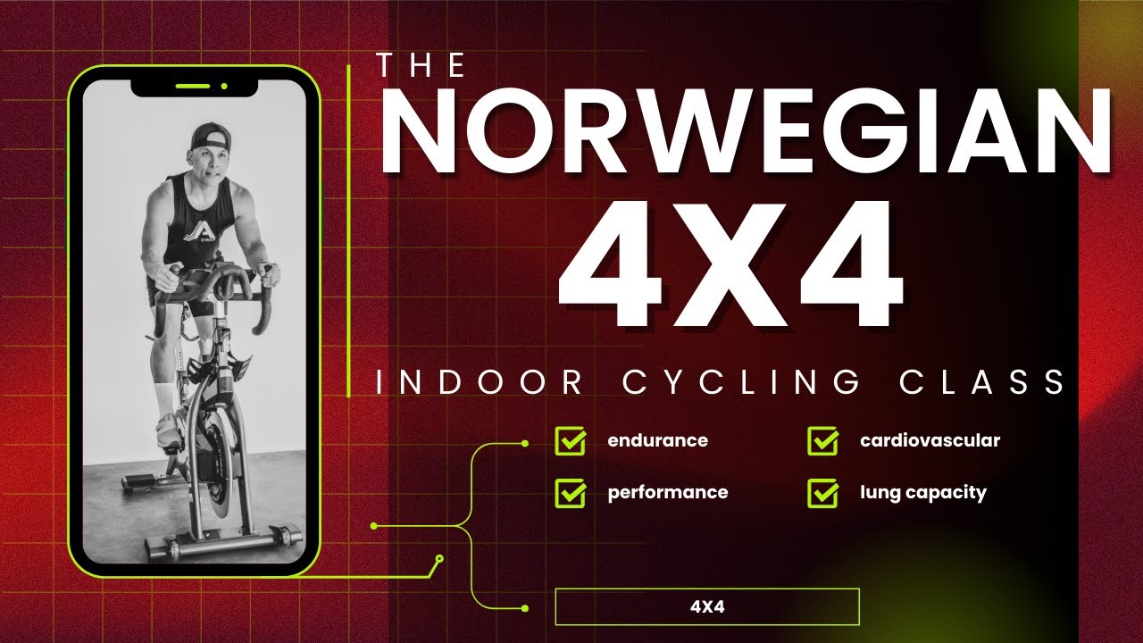 Burn Fat Fast: Norwegian 4x4 HIIT Cycling Workout | 40 mins - YouTube