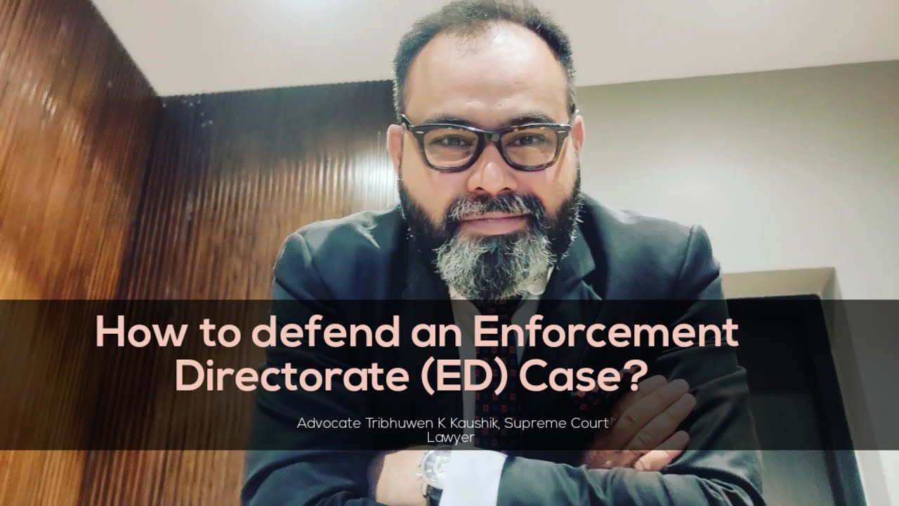 How to defend an Enforcement Directorate (ED) case? - YouTube
