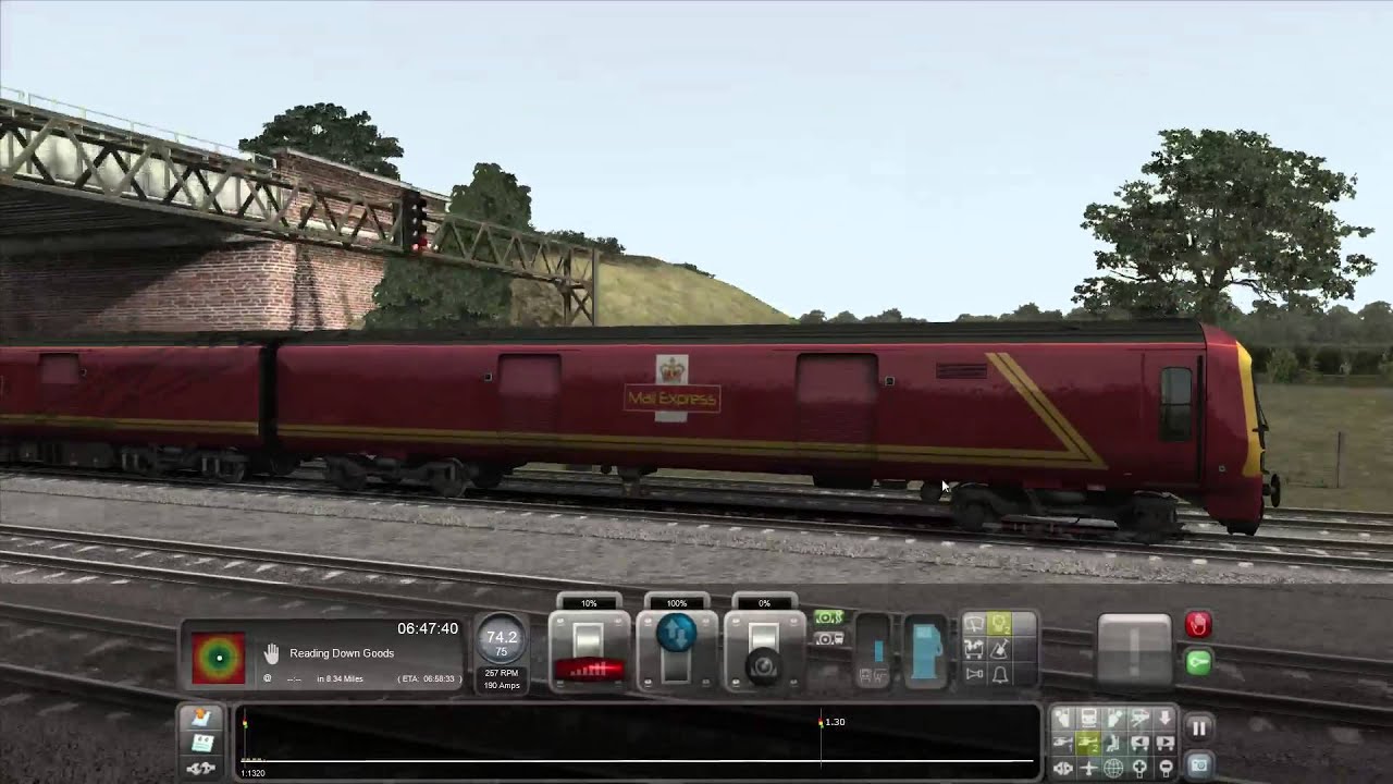 Train Simulator 2014 - Great Western Mainline - Third Rail Mail Part 2 ...