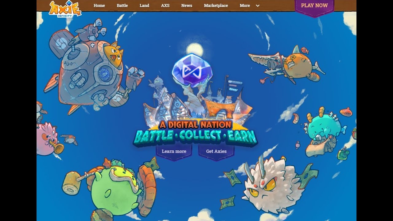 GUIDA AXIE INFINITY MARKETPLACE WALLET E COME FARE IL BREED TRA DUE ...