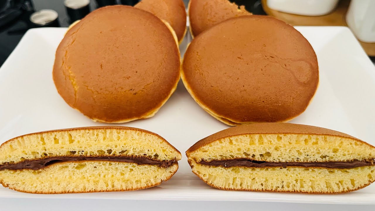 JAPON PANKEK. DORAYAKİ.Çikolatalı pankek tarifi. - YouTube
