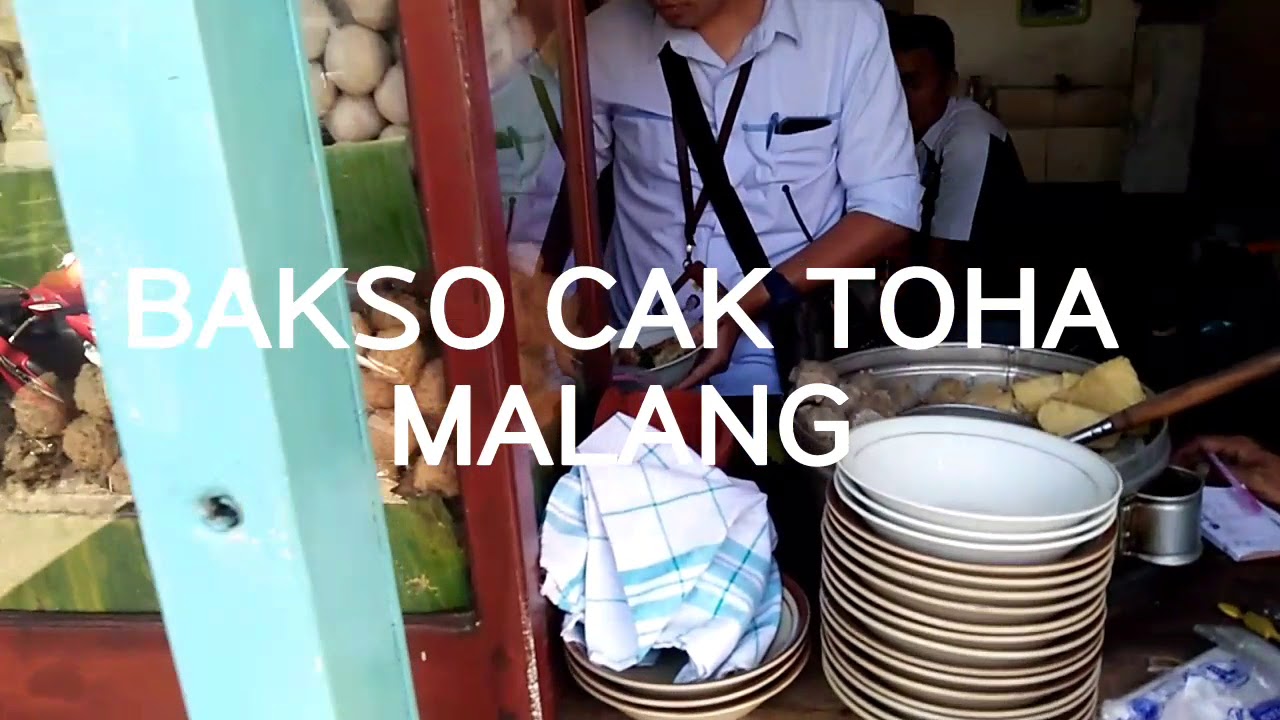 Bakso Cak Toha Malang - YouTube