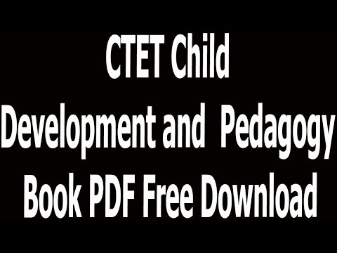 CTET Child Development and Pedagogy Book PDF Free Download - YouTube