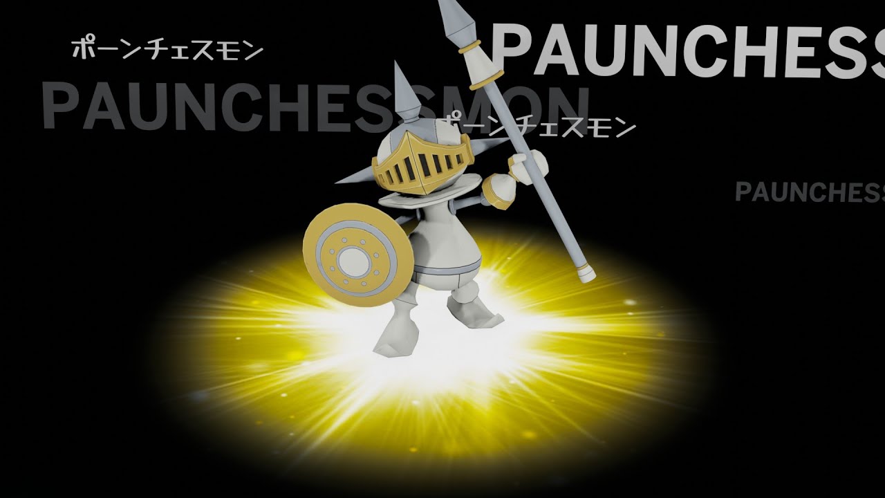 PaunChessmon (PawnChessmon) Full Evolution - YouTube