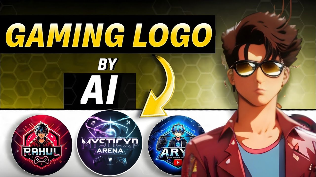 How to create a UNIQUE GAMING LOGO for FREE! || UNIQUE Name for Gaming ...